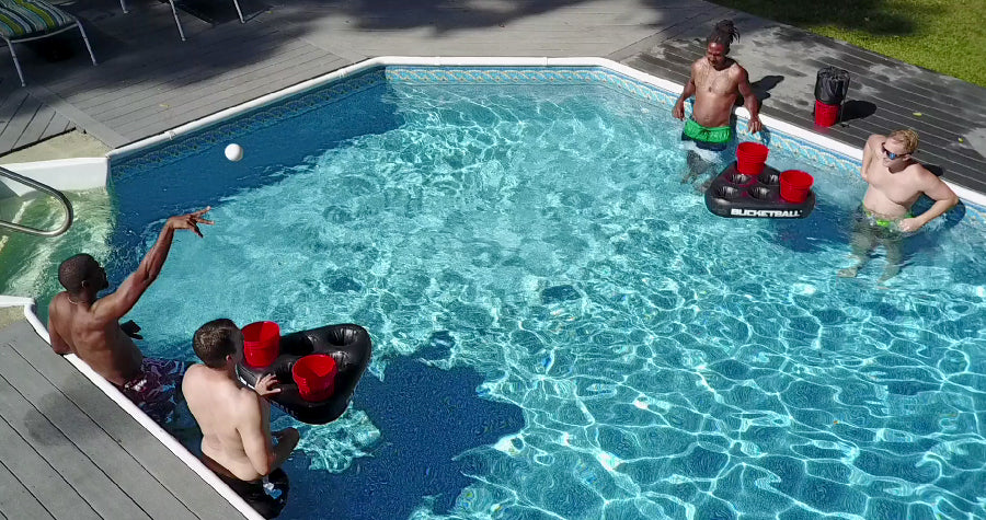 Pool-side BucketBall